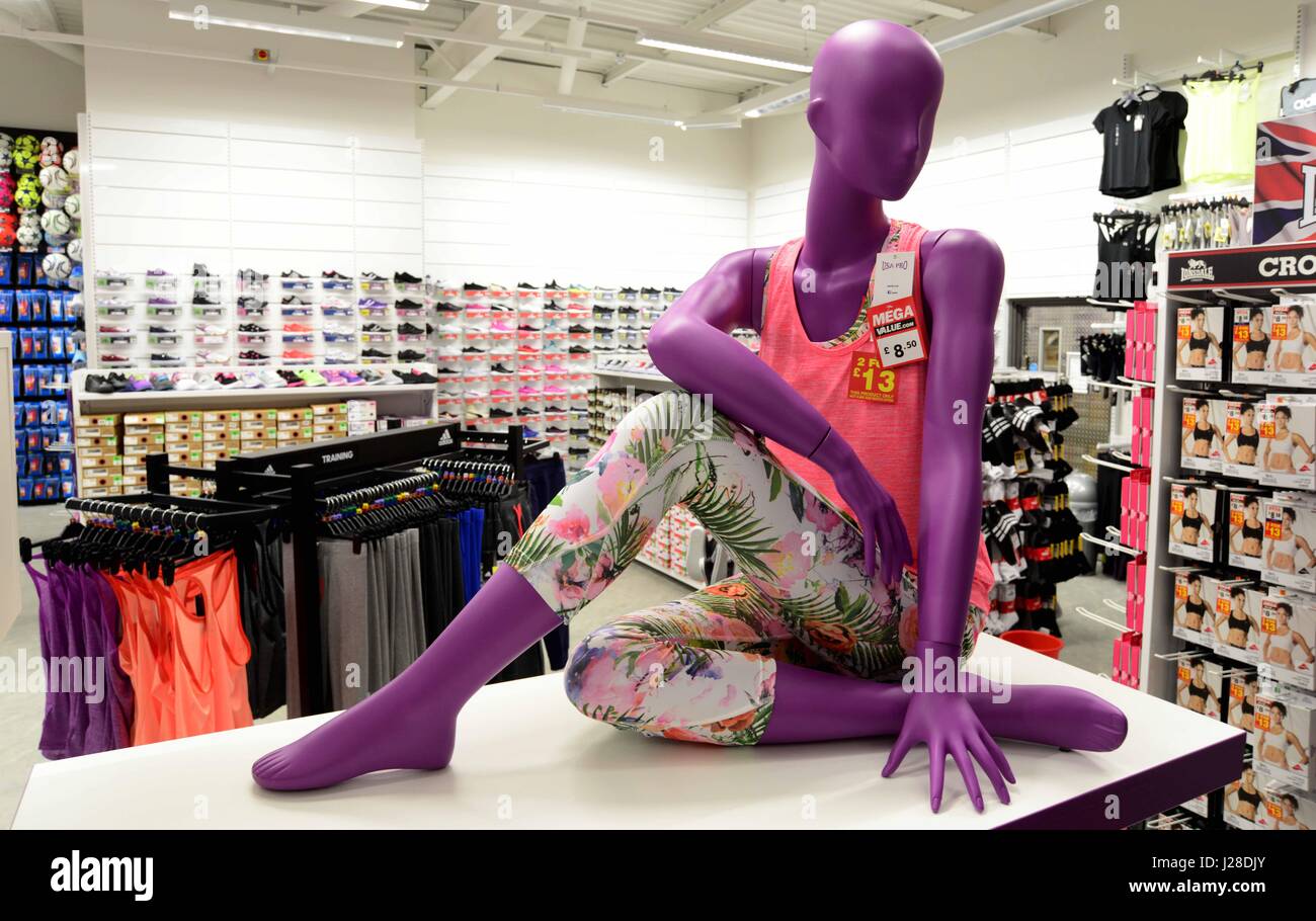 Sports direct shop interior hi-res stock photography and images - Alamy