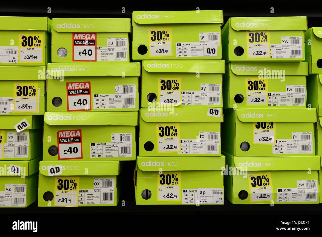 Sports direct shop interior hi-res stock photography and images - Alamy