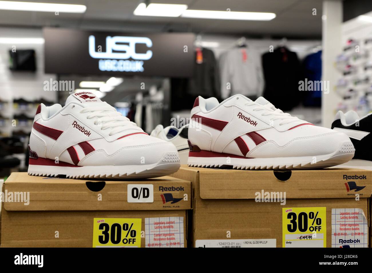 Sports direct shop interior hi-res stock photography and images - Alamy