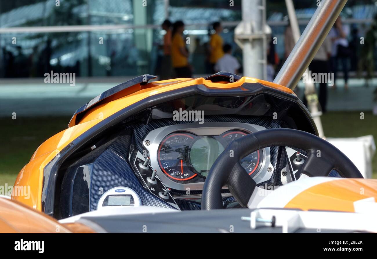 Extreme close up of boat cockpit hi-res stock photography and images ...