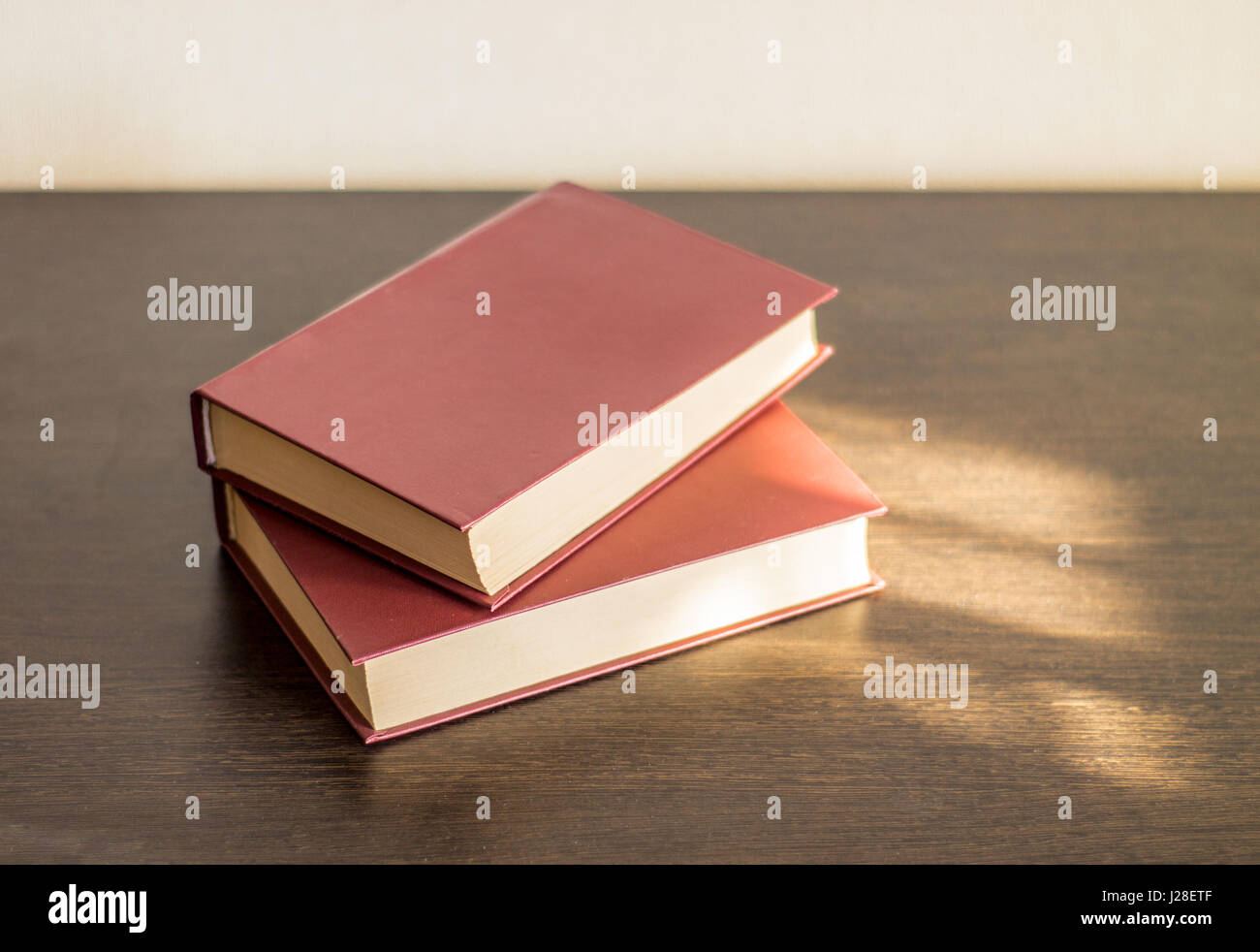 Two empty white books hi-res stock photography and images - Alamy