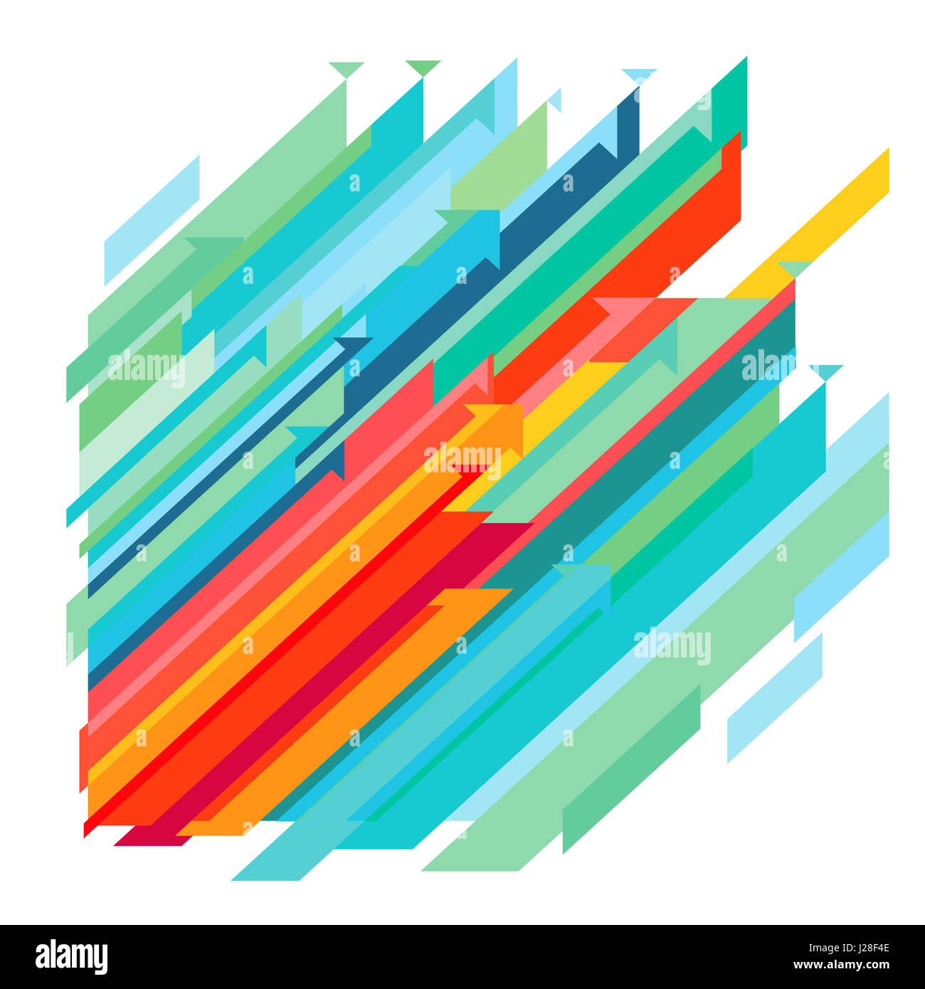 Abstract colorful direction up, illustration Stock Photo - Alamy