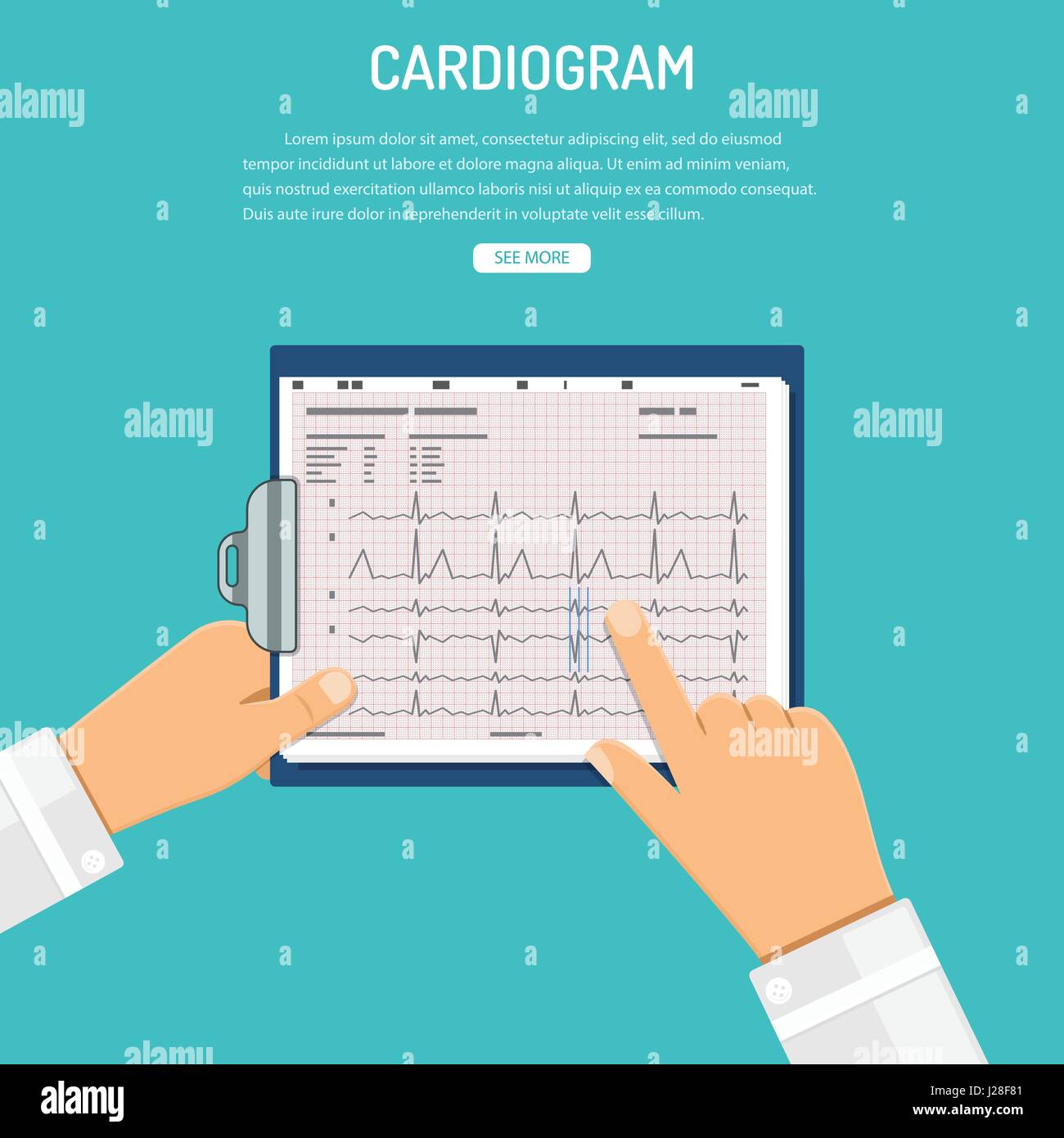 Healthcare concept hand in Stock Vector Images - Alamy