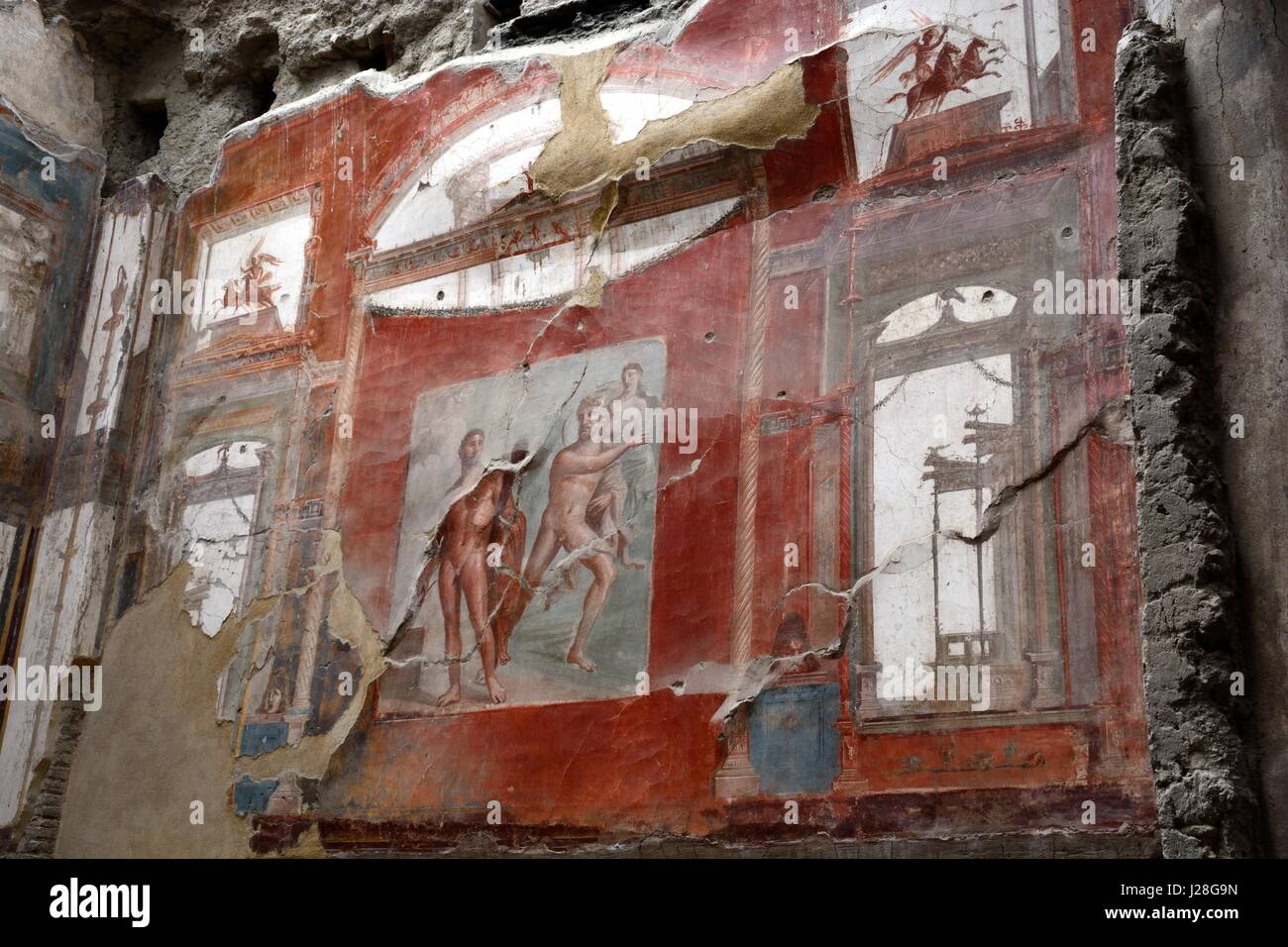 Herculaneum fresco hi-res stock photography and images - Alamy