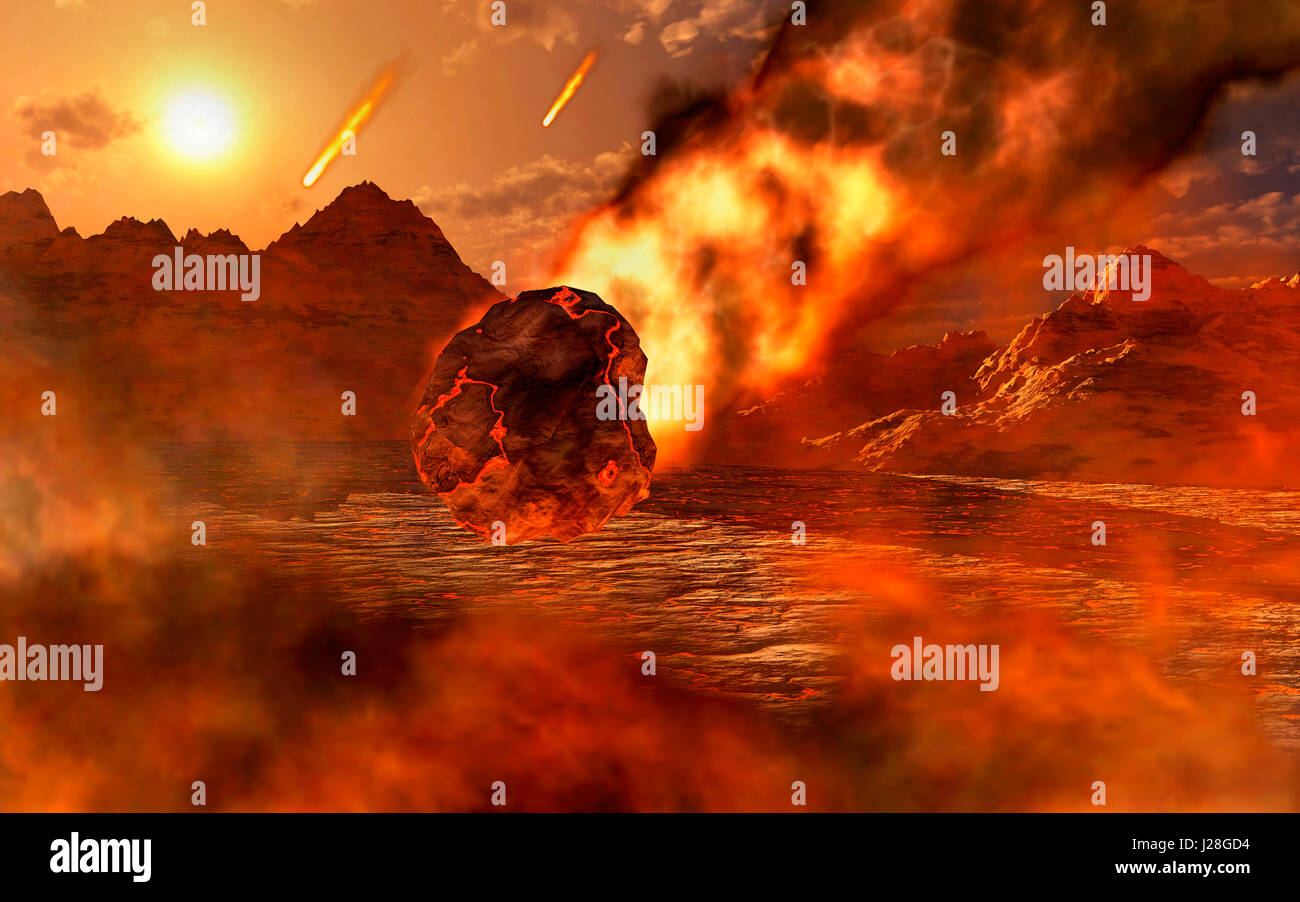 Hadean eon hi-res stock photography and images - Alamy