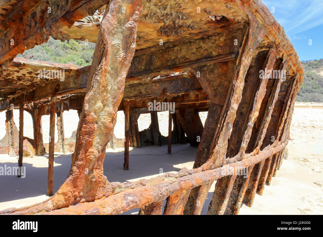 Australia, East Coast, Fraser Island, largest sand island in the world ...