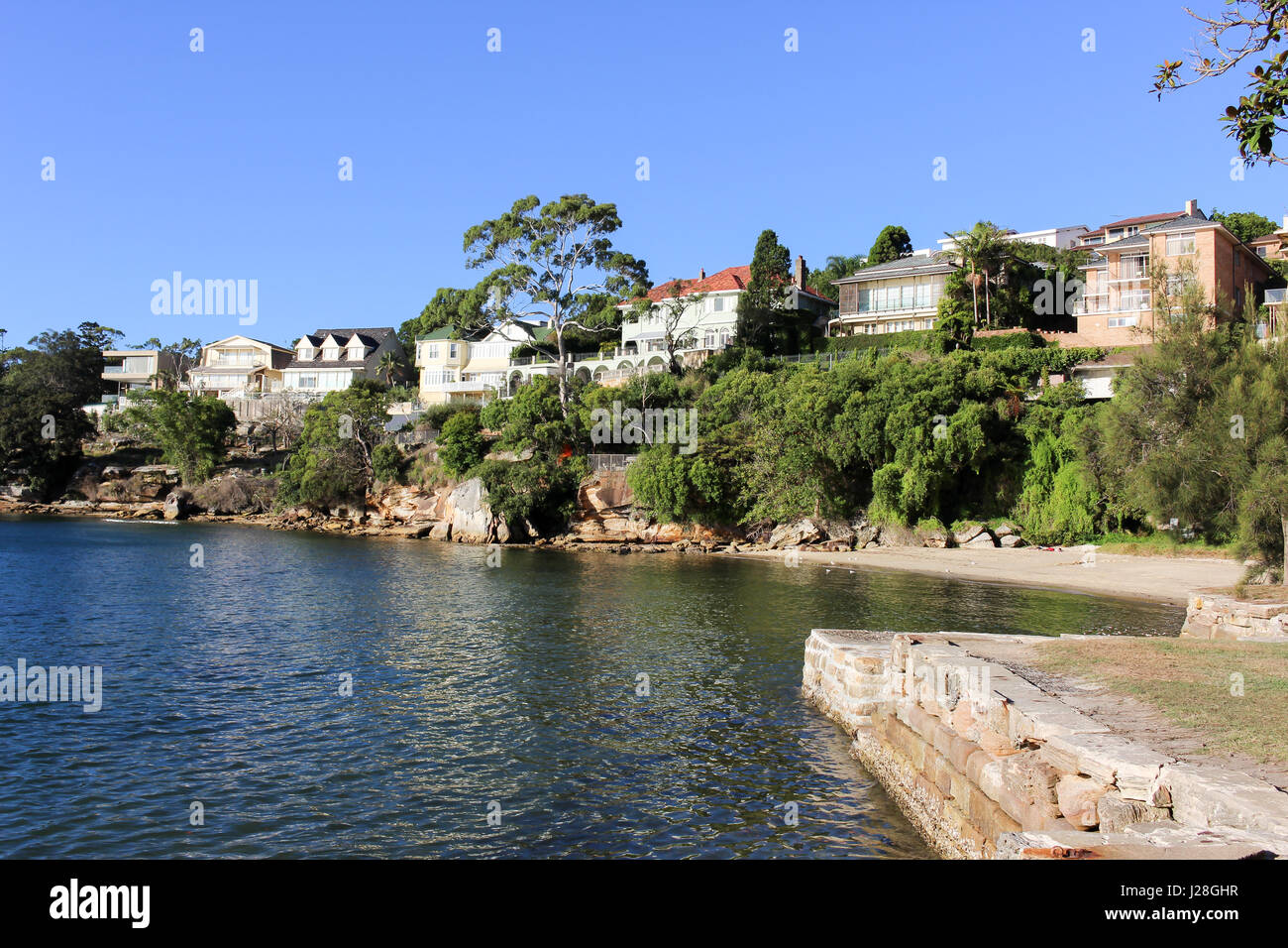 Australia, Sydney, houses by the water Stock Photo - Alamy