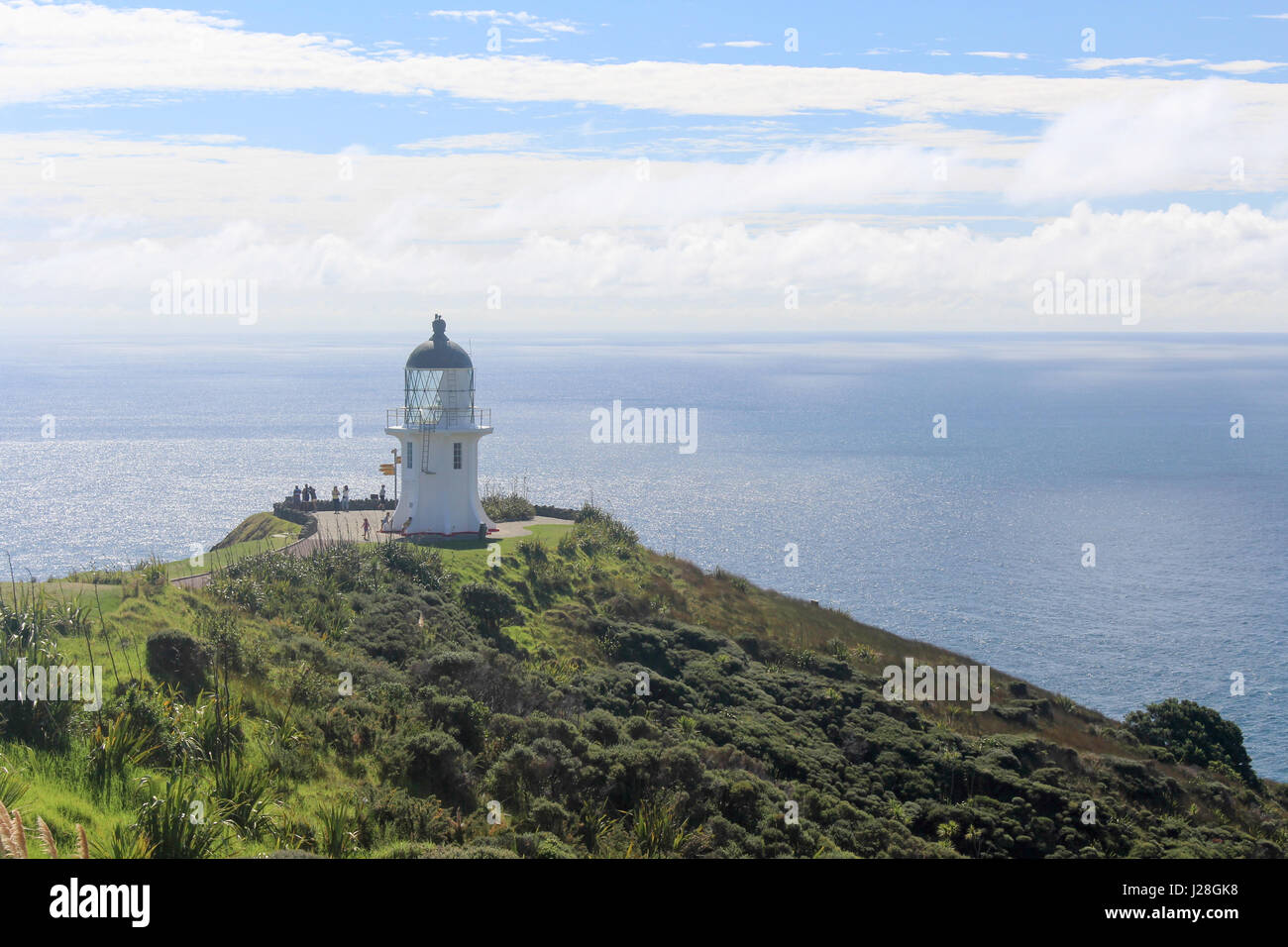 New Zealand, North Island, Northland, Cape Reinga, Lighthouse Stock ...