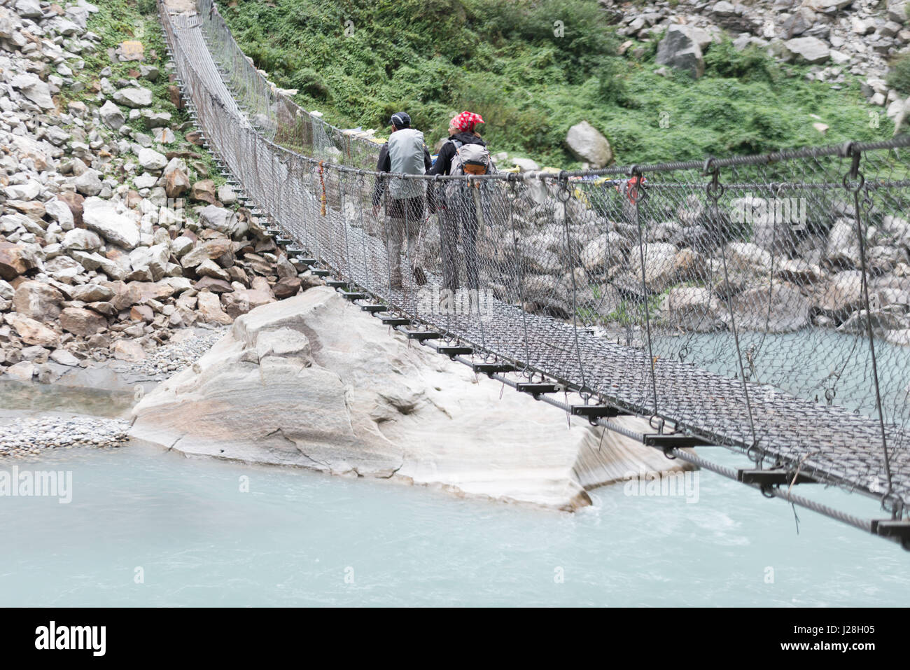 Nepal, Western Region, Dharapani, On the Annapurna Circuit - Day 2 ...