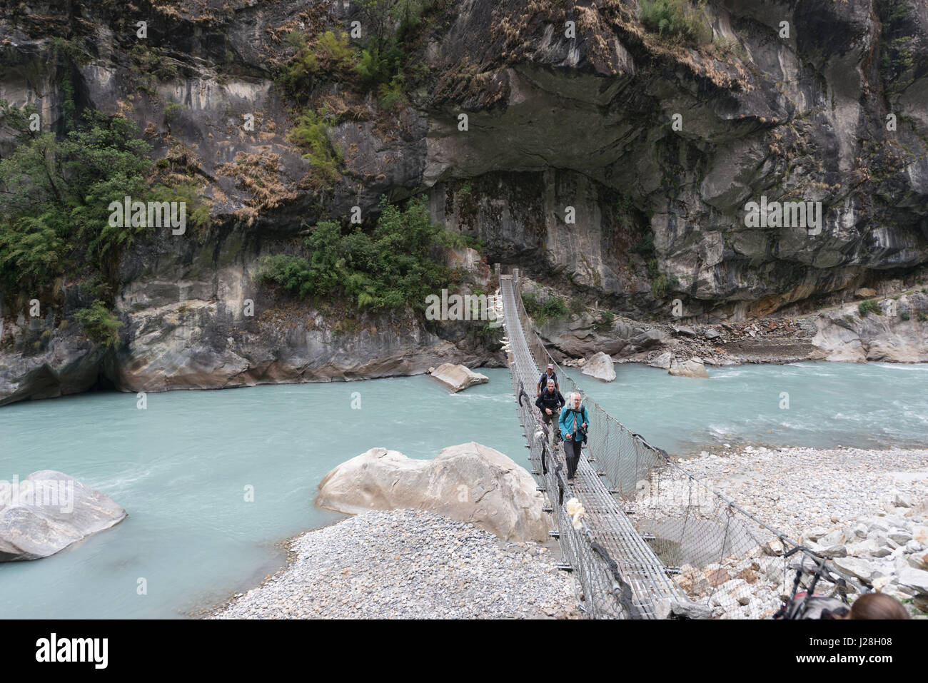 Nepal, Western Region, Dharapani, On the Annapurna Circuit - Day 2 ...