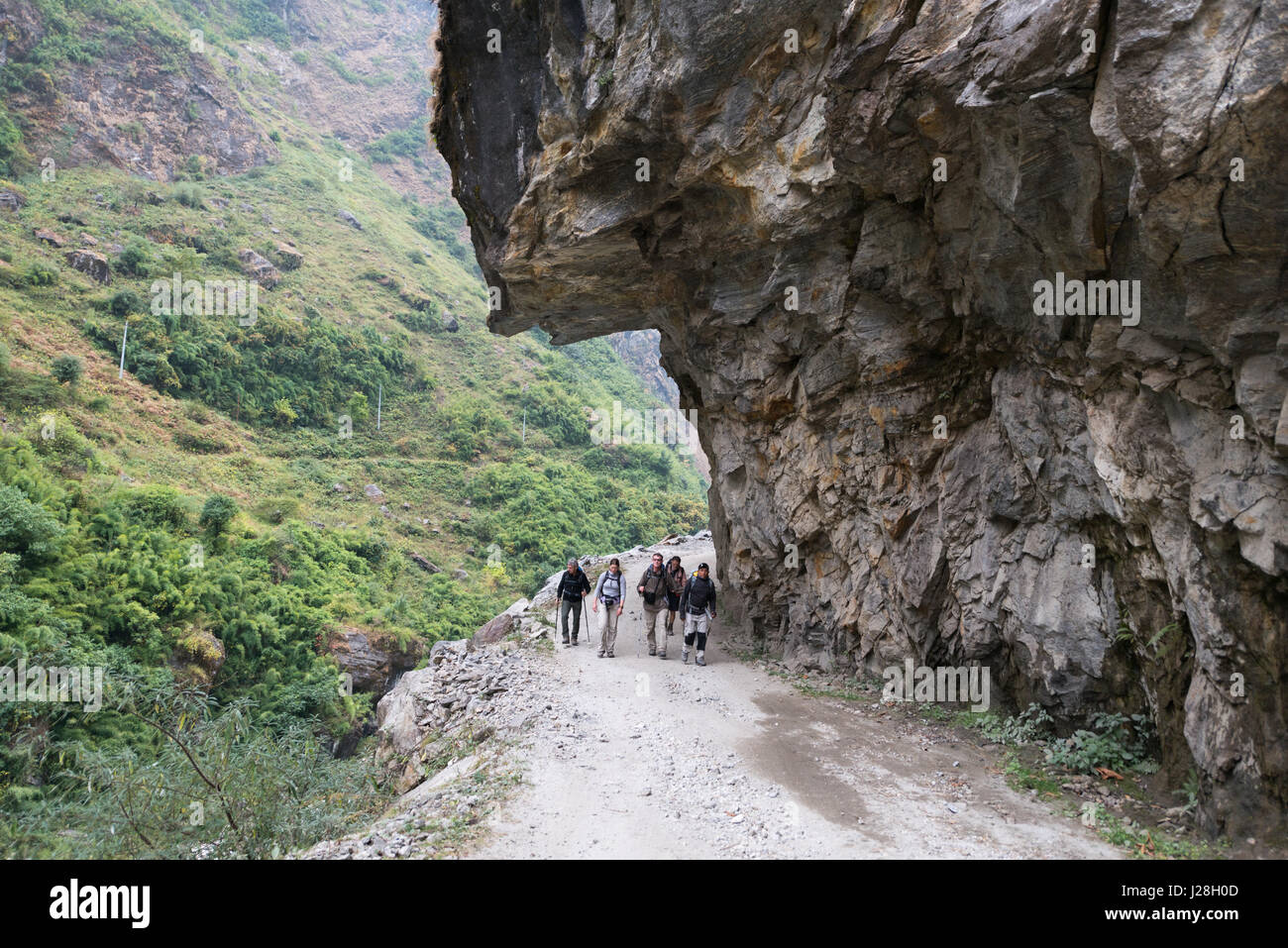 Nepal, Western Region, Dharapani, On the Annapurna Circuit - Day 2 ...