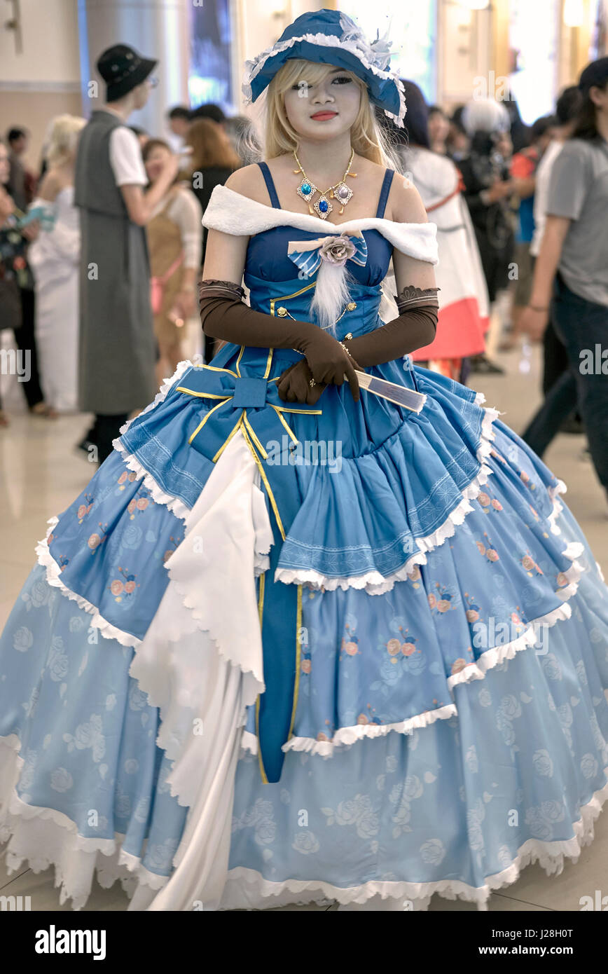 Cosplay woman, Comic Con girl, Bangkok, Thailand, 2017 Stock Photo - Alamy