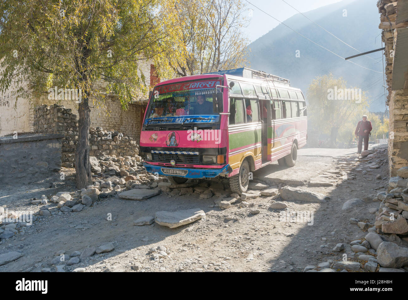 Nepal, Western Region, Jomsom, On the Annapurna Circuit - Day 11 - From ...