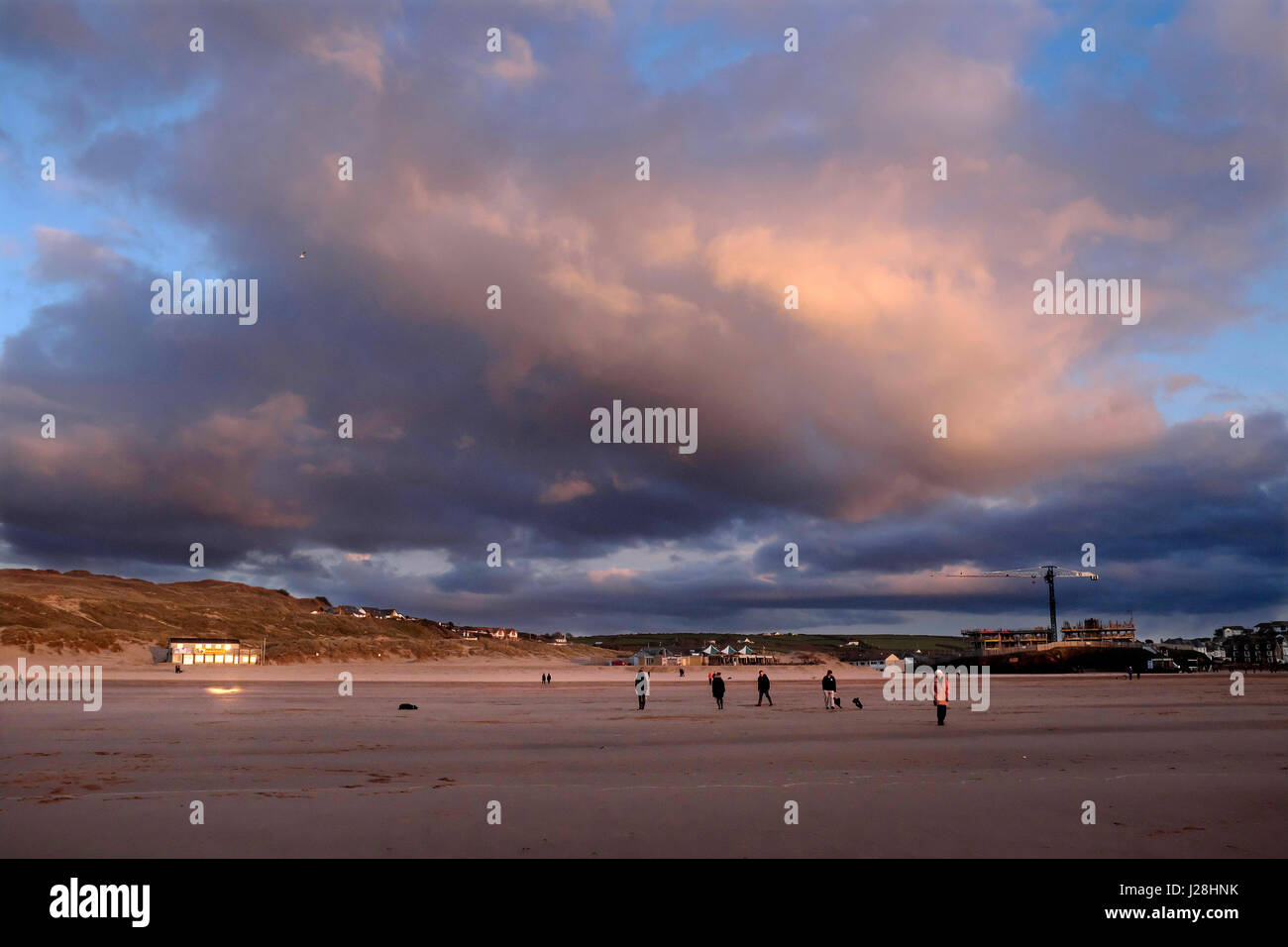 Perrenporth beach hi-res stock photography and images - Alamy