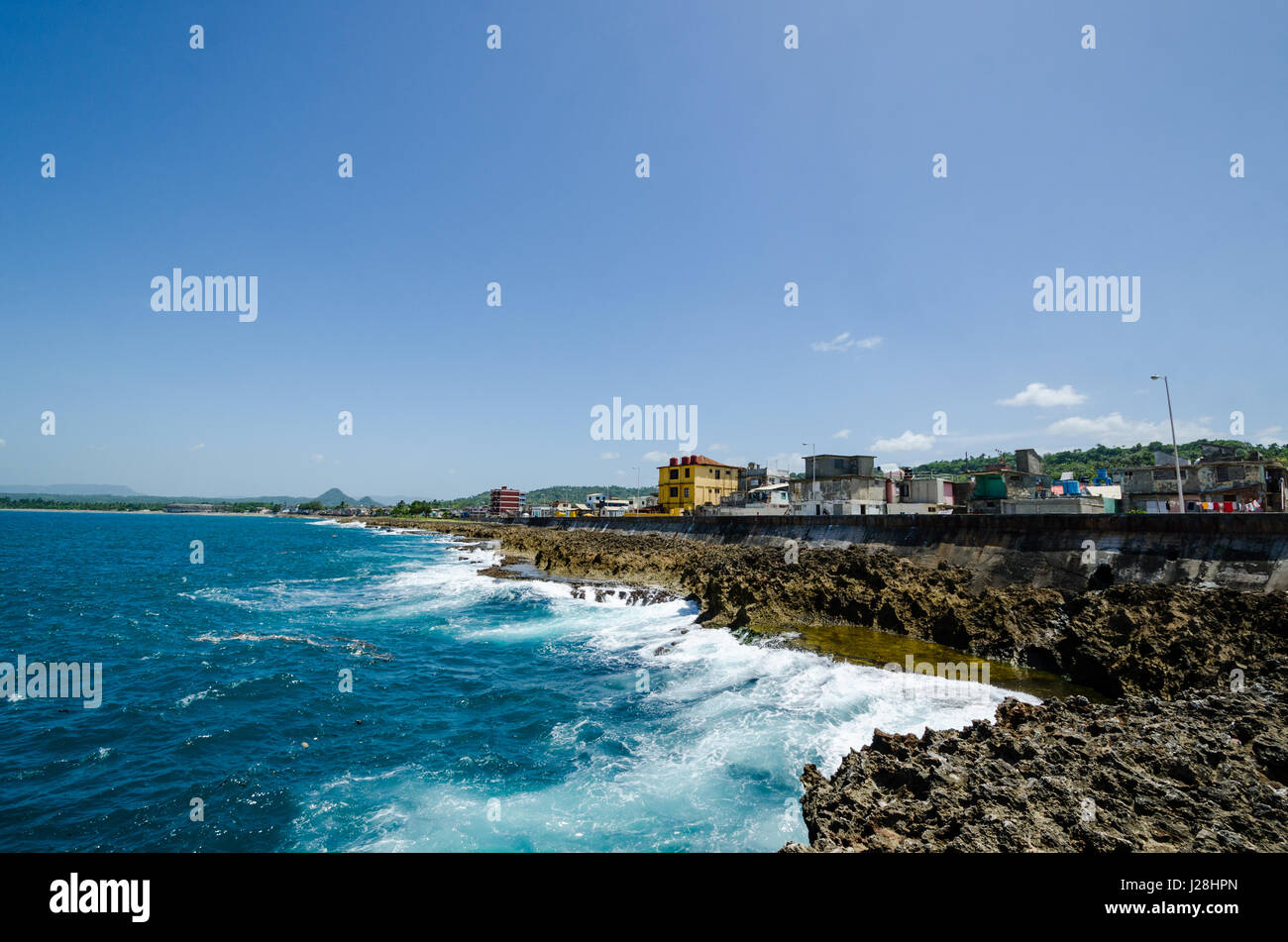 Cuba, Guantánamo, Baracoa, At Malecon of Baracoa Stock Photo - Alamy