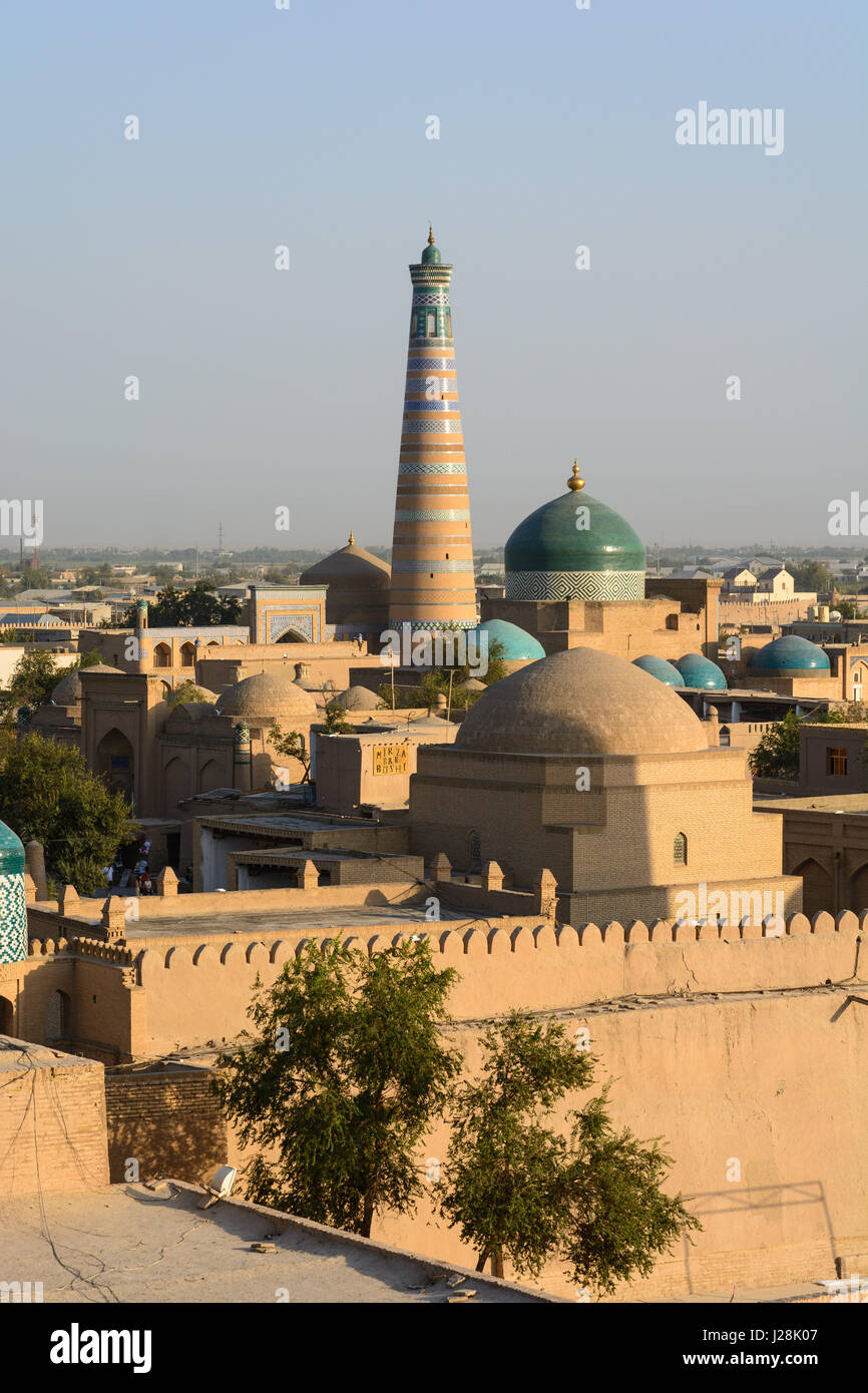 Uzbekistan, Xorazm Province, Xiva, Chiwa Fort, UNESCO World Heritage ...