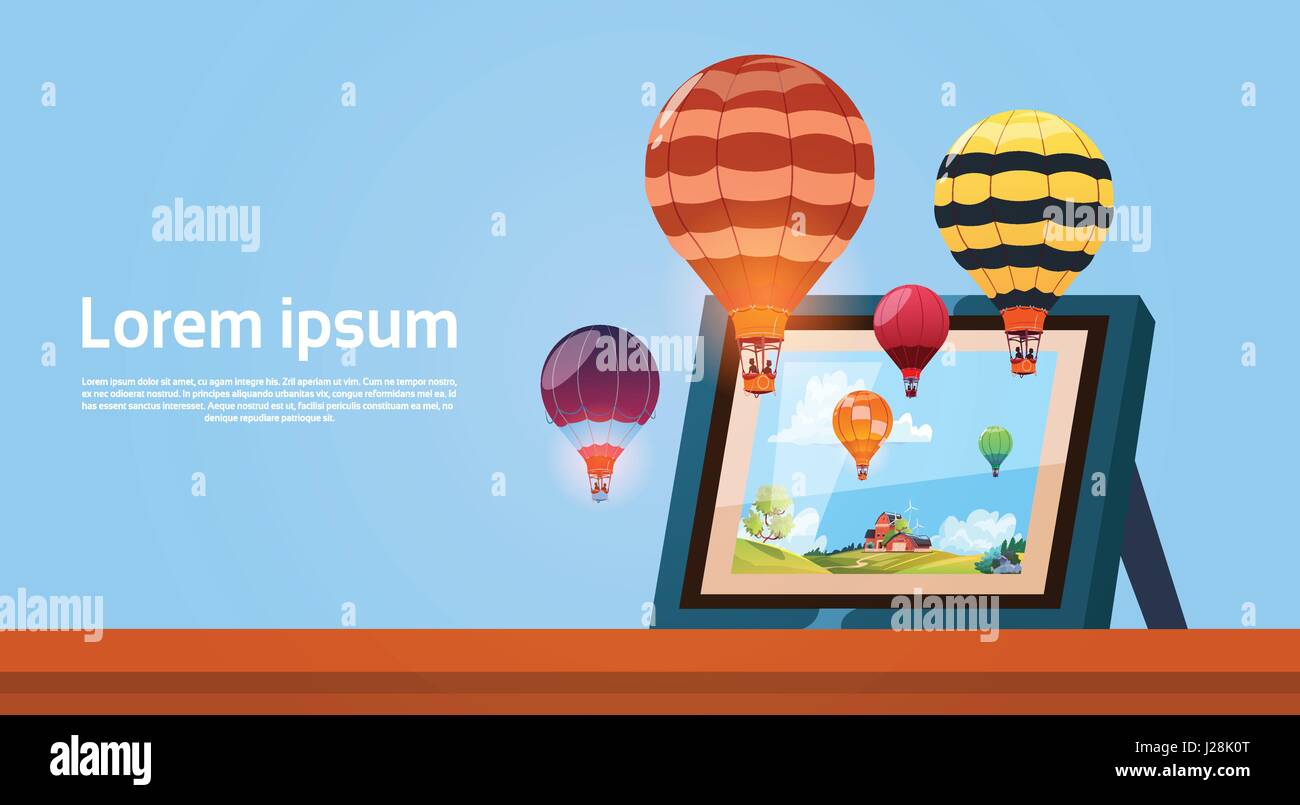 Colorful flat screen Stock Vector Images - Alamy