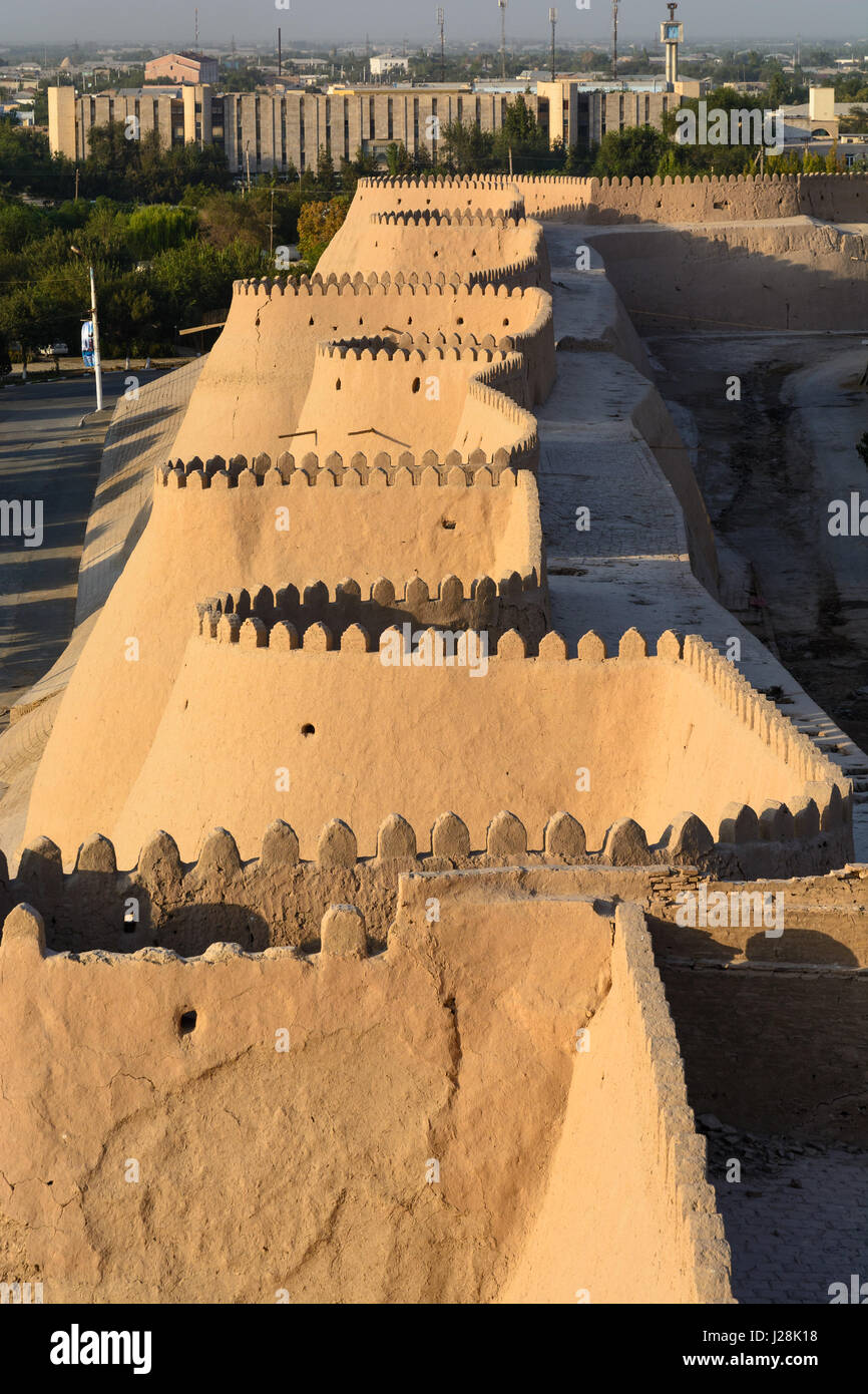 Uzbekistan, Xorazm Province, Xiva, Chiwa Fort, UNESCO World Heritage ...