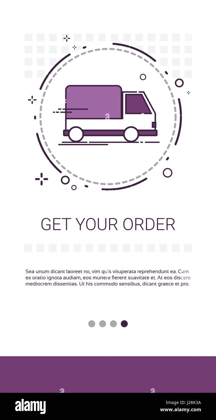 Get Your Order Fast And Reliable Delivery Cargo Shipment Advertisement ...