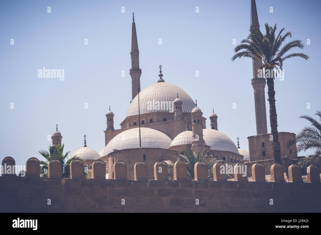 view of muhammad ali mosque at cairo, egypt Stock Photo - Alamy