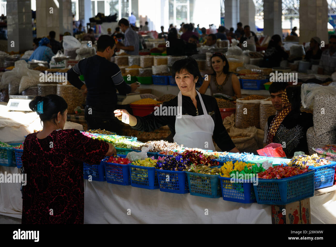 Uzbekistan, Samarkand province, Samarkand, On the market Stock Photo ...