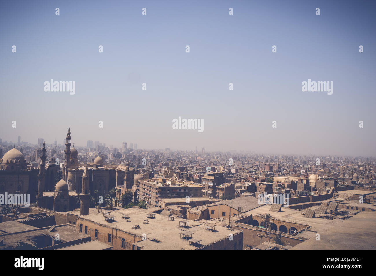 skyline of old buildings at cairo, egypt Stock Photo - Alamy