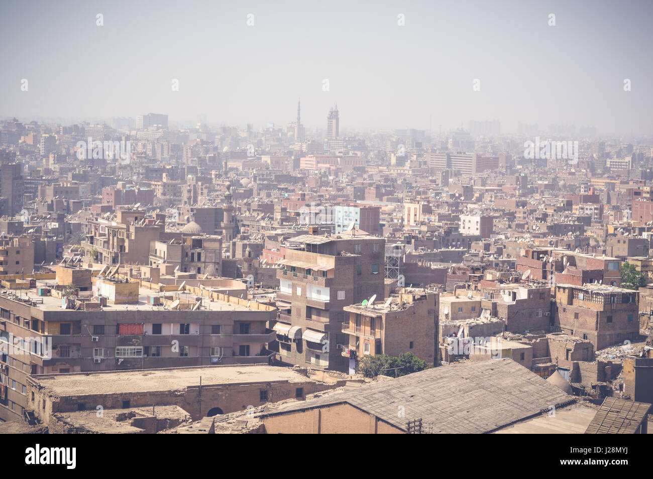 skyline of old buildings at cairo, egypt Stock Photo - Alamy
