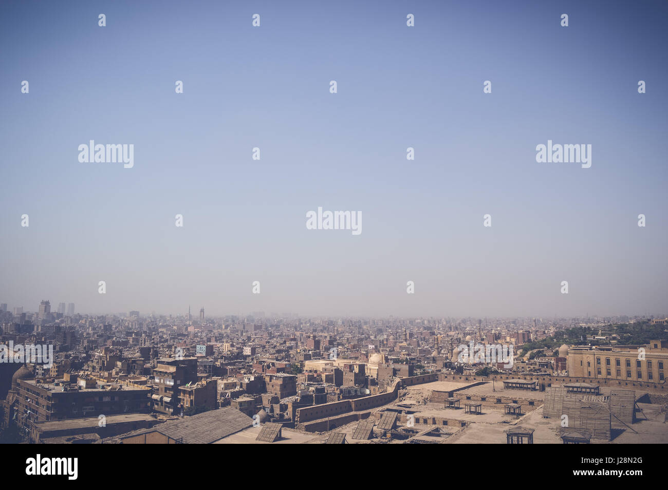 skyline of old buildings at cairo, egypt Stock Photo - Alamy