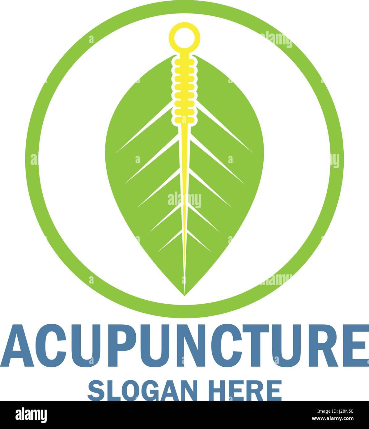 acupuncture therapy logo with text space for your slogan / tagline ...