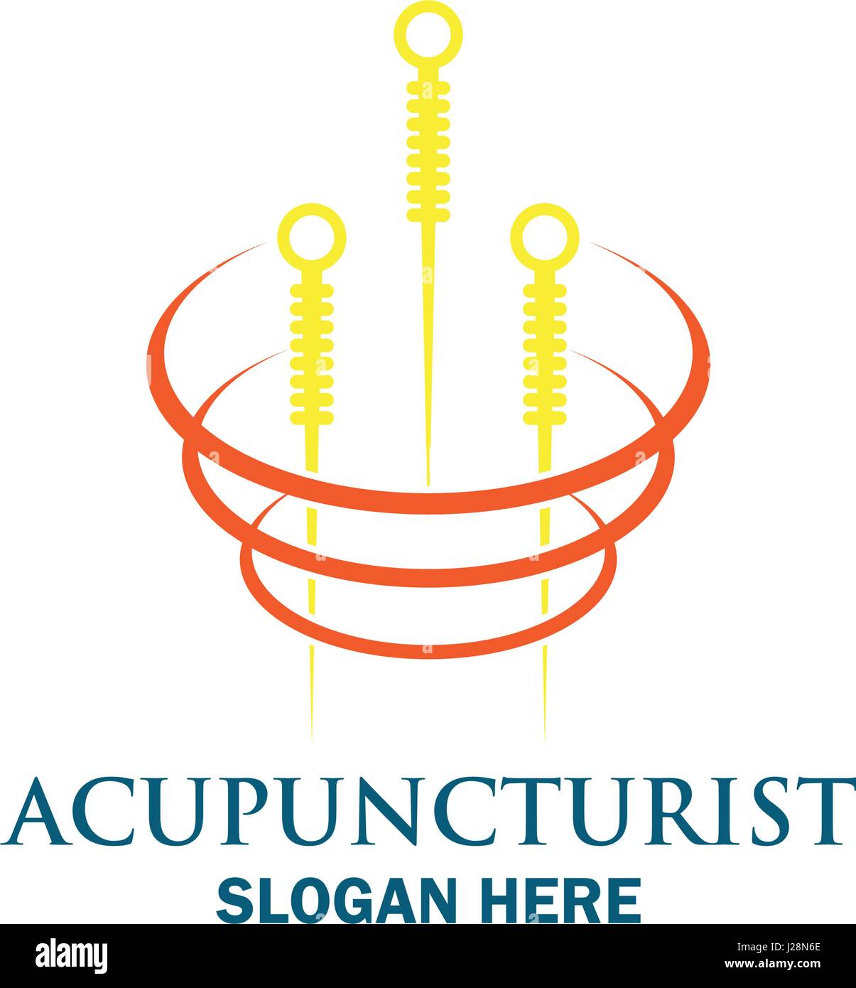 acupuncture therapy logo with text space for your slogan / tagline ...