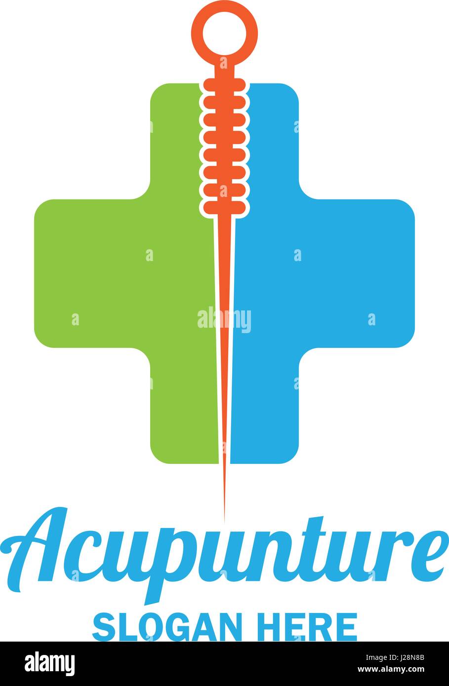 acupuncture therapy logo with text space for your slogan / tagline ...