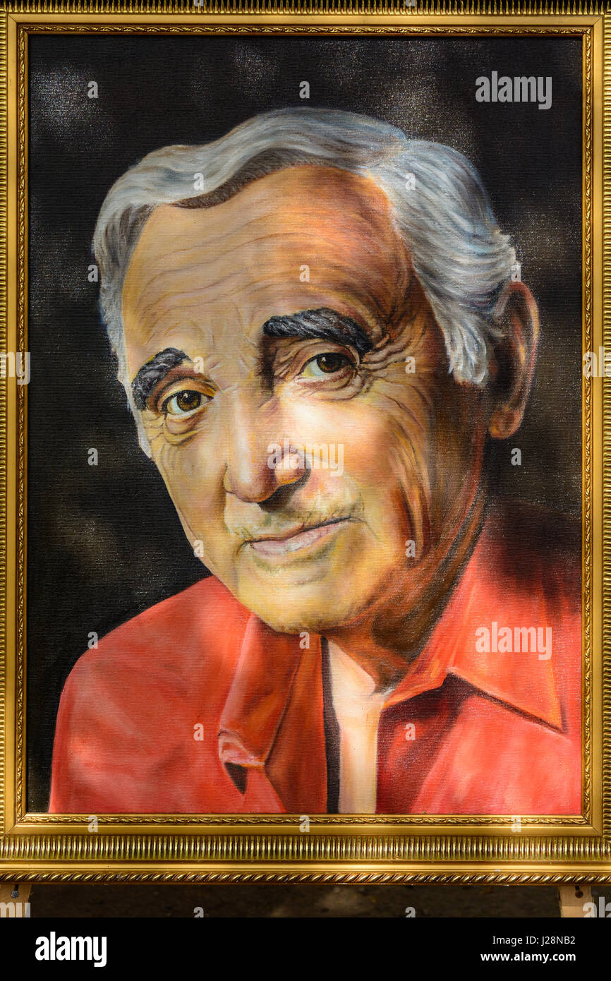 Armenia, Yerevan, Kentron, Charles Aznavour, one of the most famous ...
