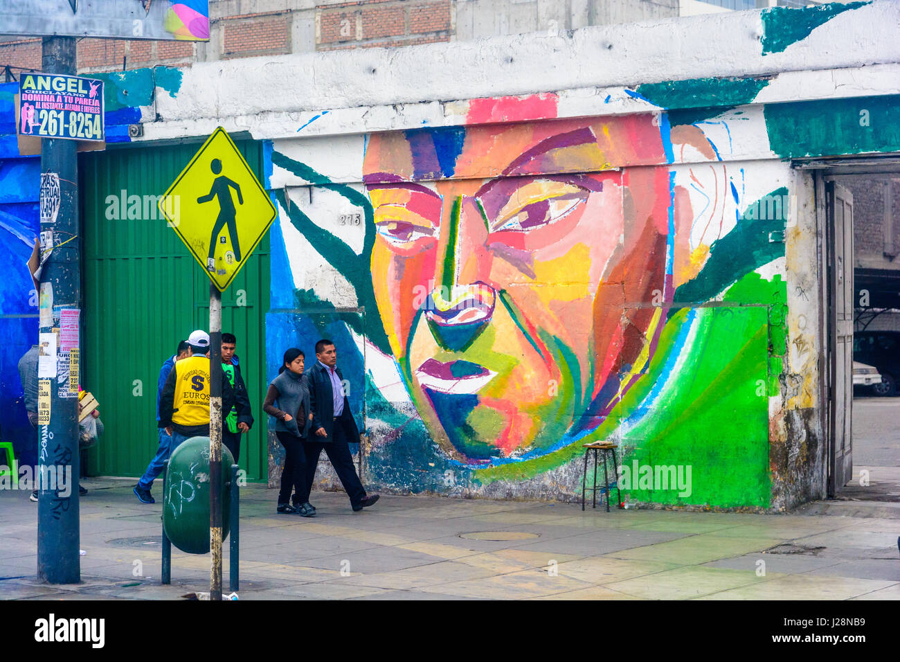 Peru, Lima, Street scenes in Lima, capital of Peru Stock Photo - Alamy