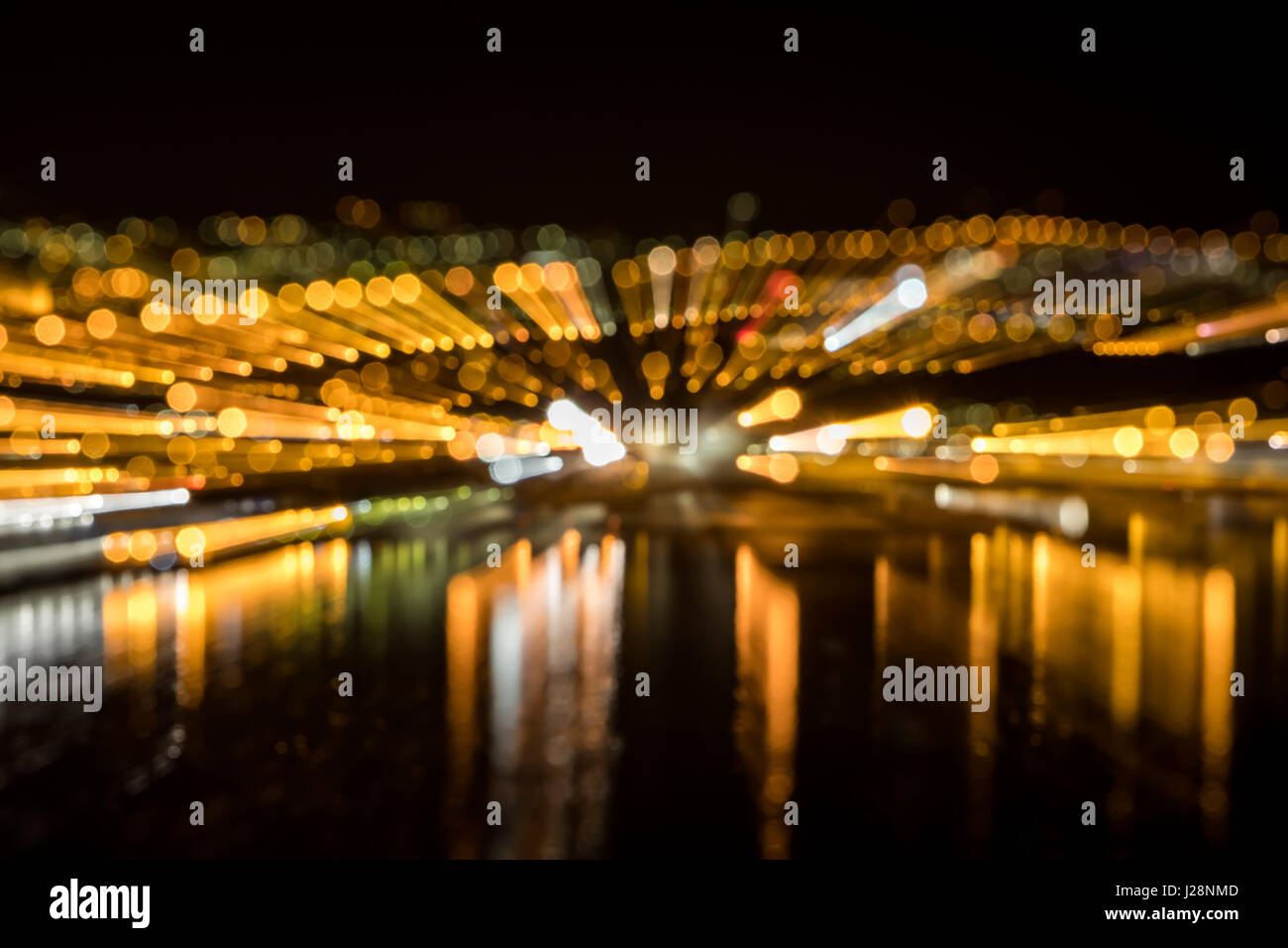 Blurred image of the city lights. Blur lights. Light bokeh Stock Photo ...