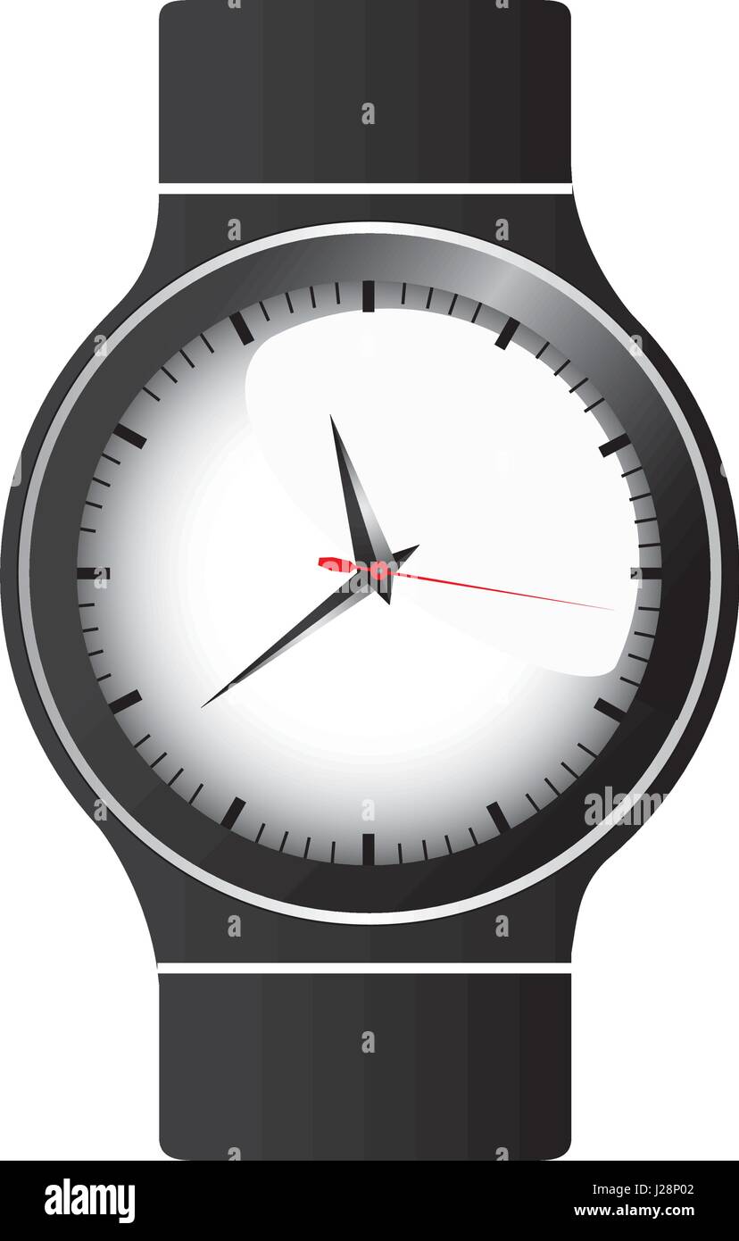 realistic graphic of male wristwatch Stock Vector Image & Art - Alamy