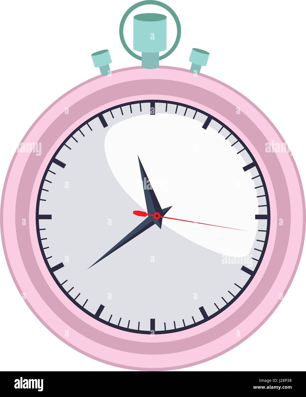 colorful graphic of female stopwatch Stock Vector Image & Art - Alamy