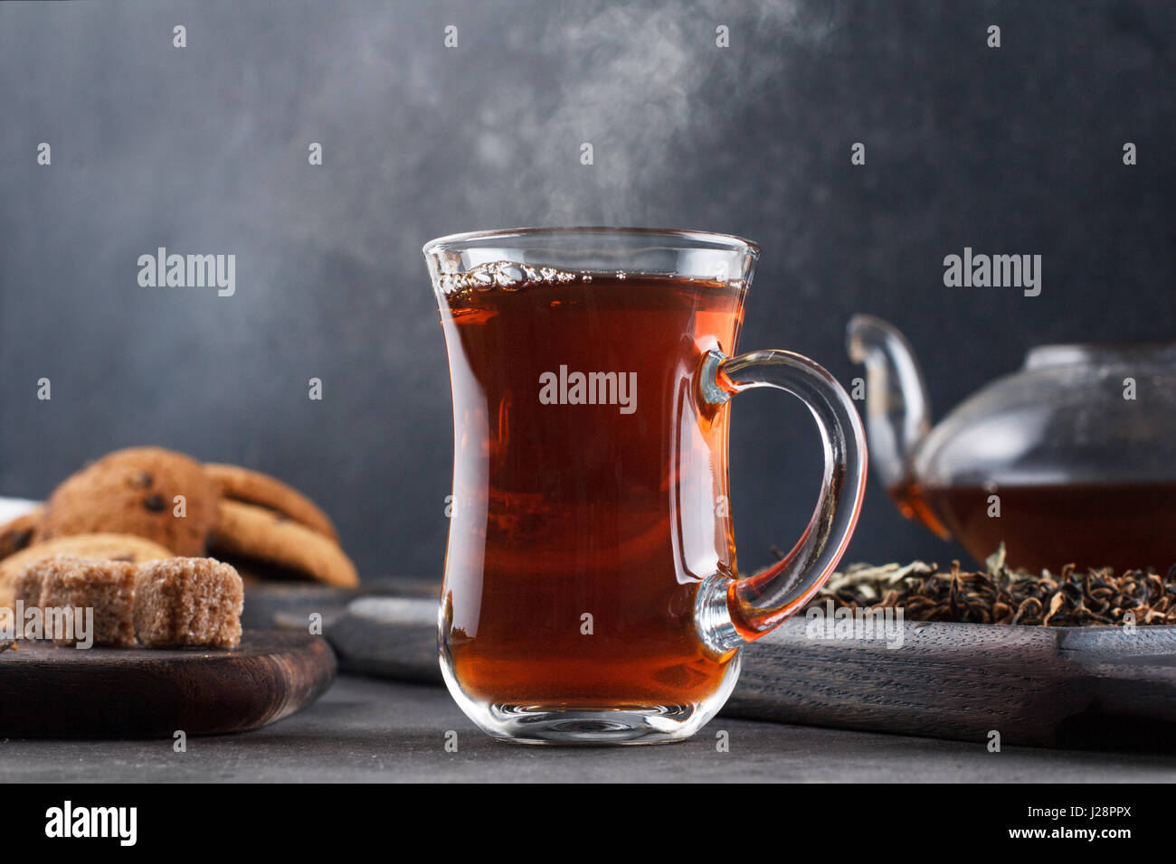 Steaming Cup Of Tea Stock Photos & Steaming Cup Of Tea Stock Images - Alamy