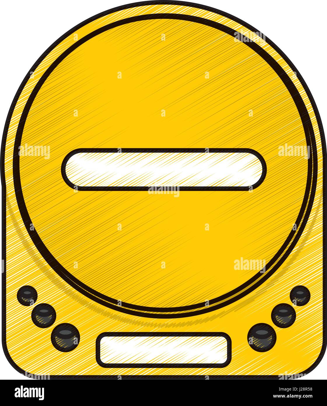 Old cd player Stock Vector Images - Alamy