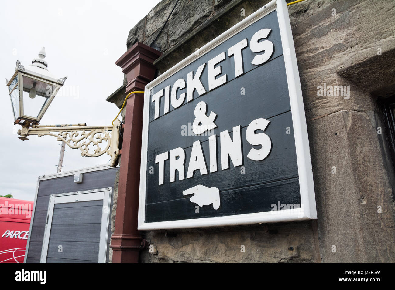 Old Train Station Signs