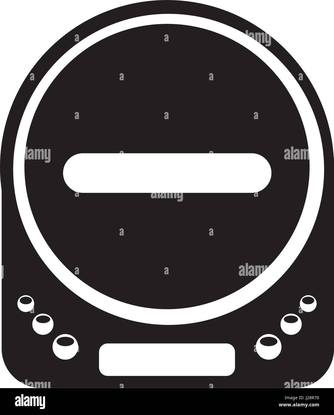 Old Cd Player Stock Vector Images - Alamy