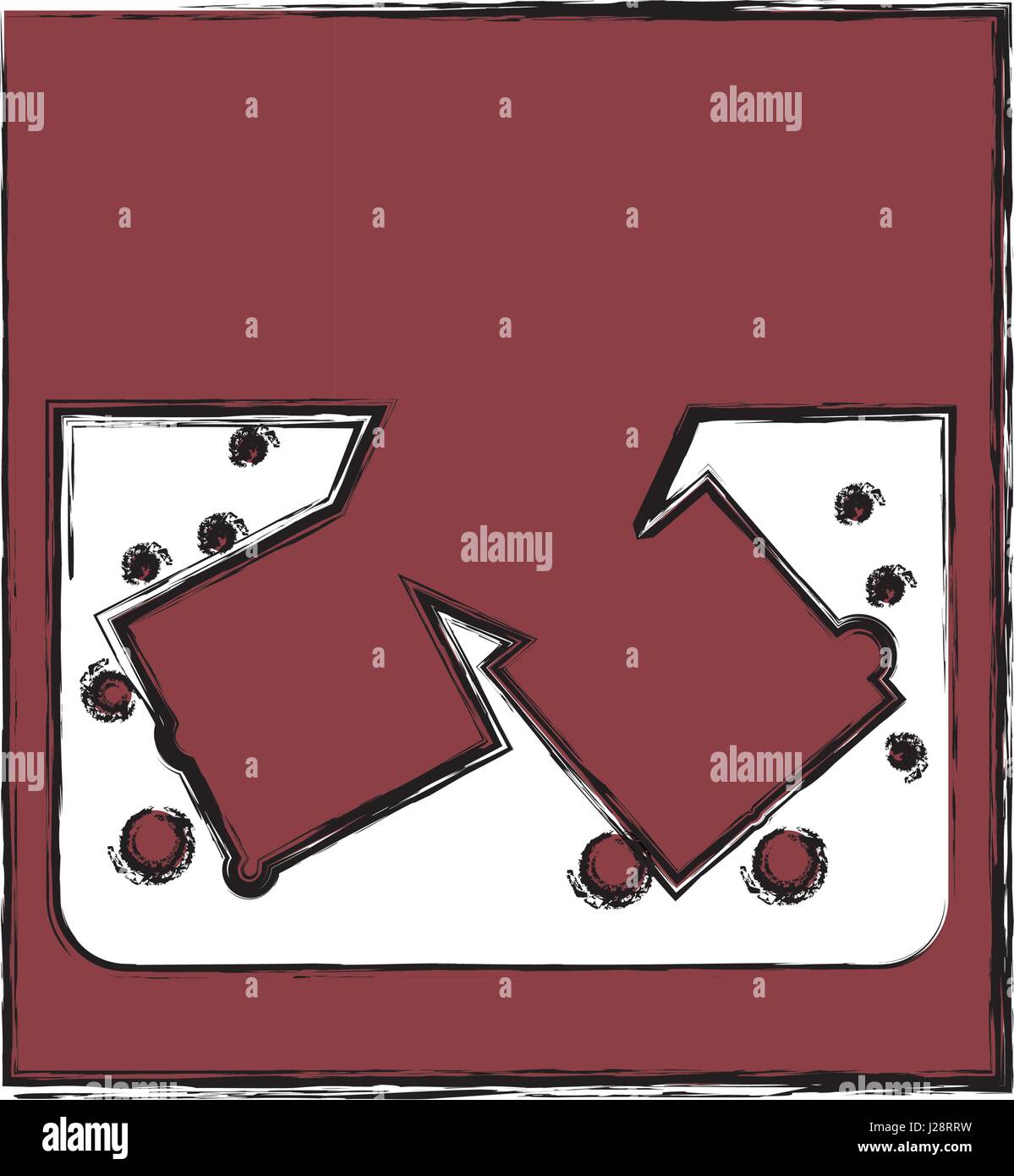 Rocks in glass Stock Vector Images - Alamy