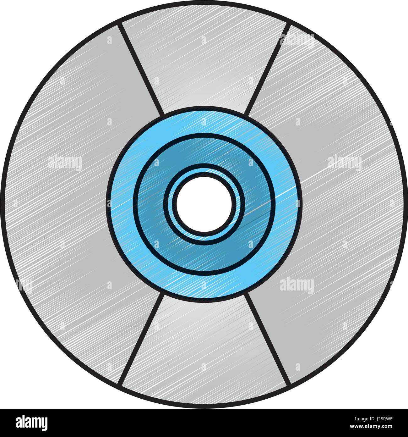 Optical storage medium Stock Vector Images - Alamy