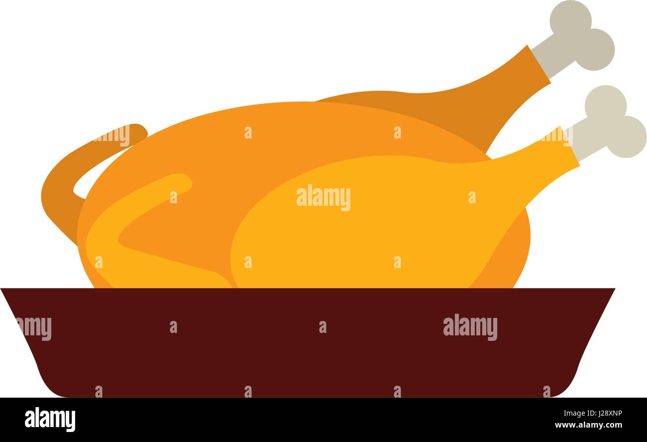 thanksgiving turkey food icon Stock Vector Image & Art - Alamy