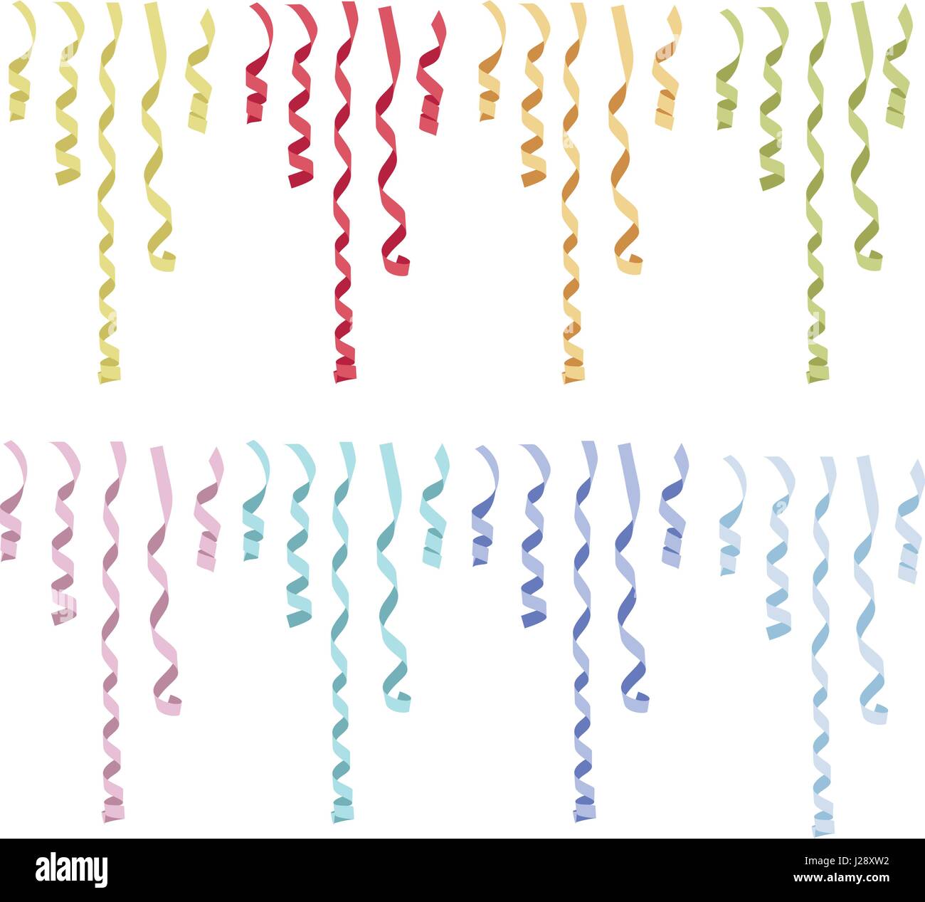 Streamer vectors hi-res stock photography and images - Alamy