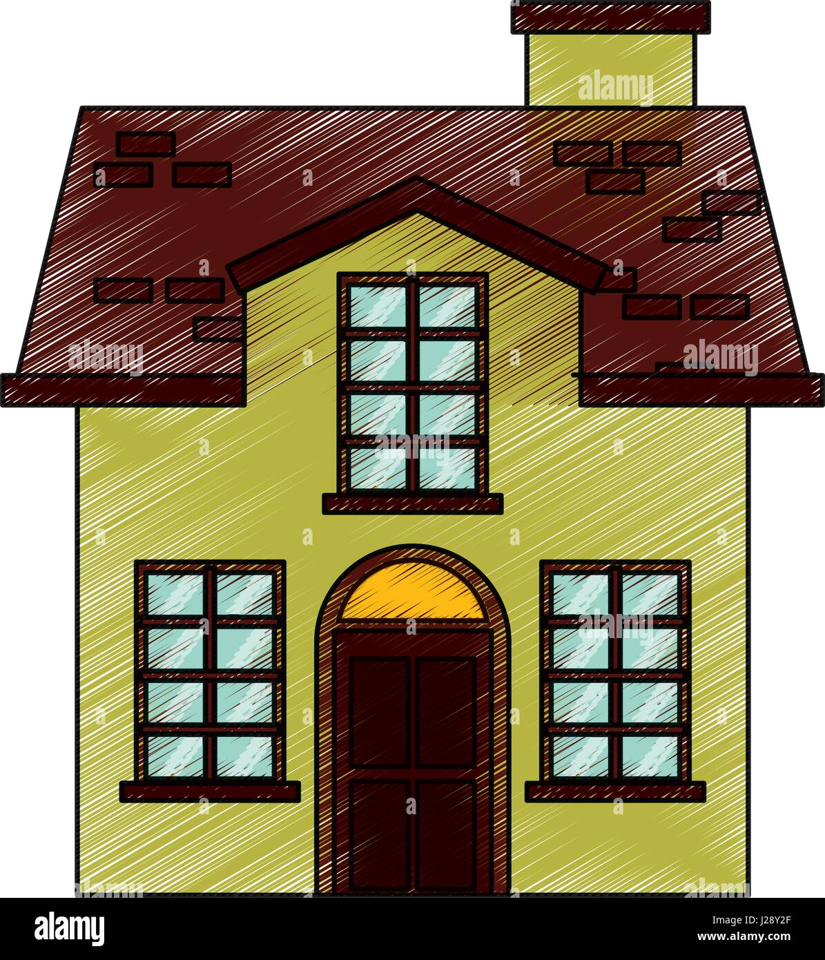 cute building antique icon Stock Vector Image & Art - Alamy