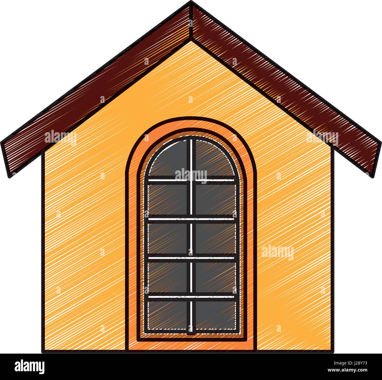 cute house exterior icon Stock Vector Image & Art - Alamy