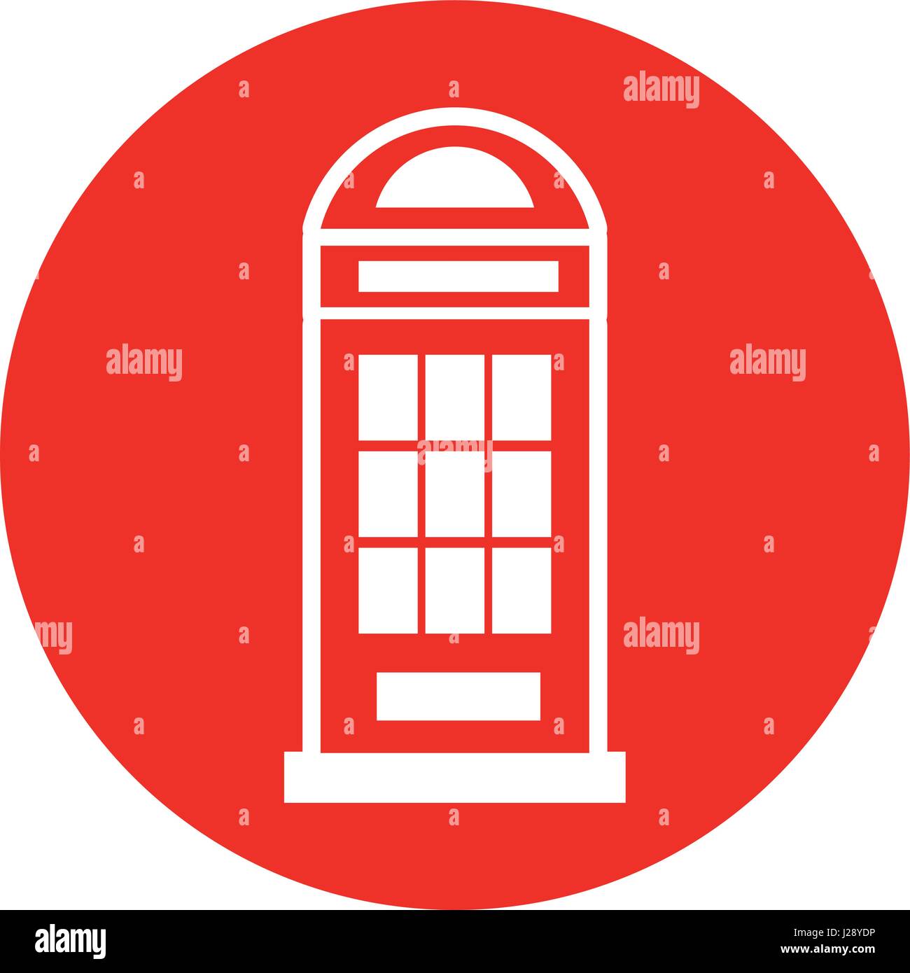 London phone booth art Stock Vector Images - Alamy