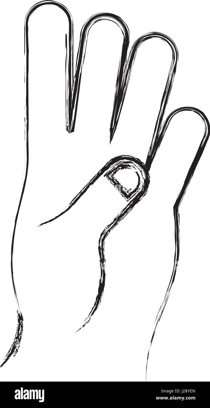 hand human language icon Stock Vector Image & Art - Alamy