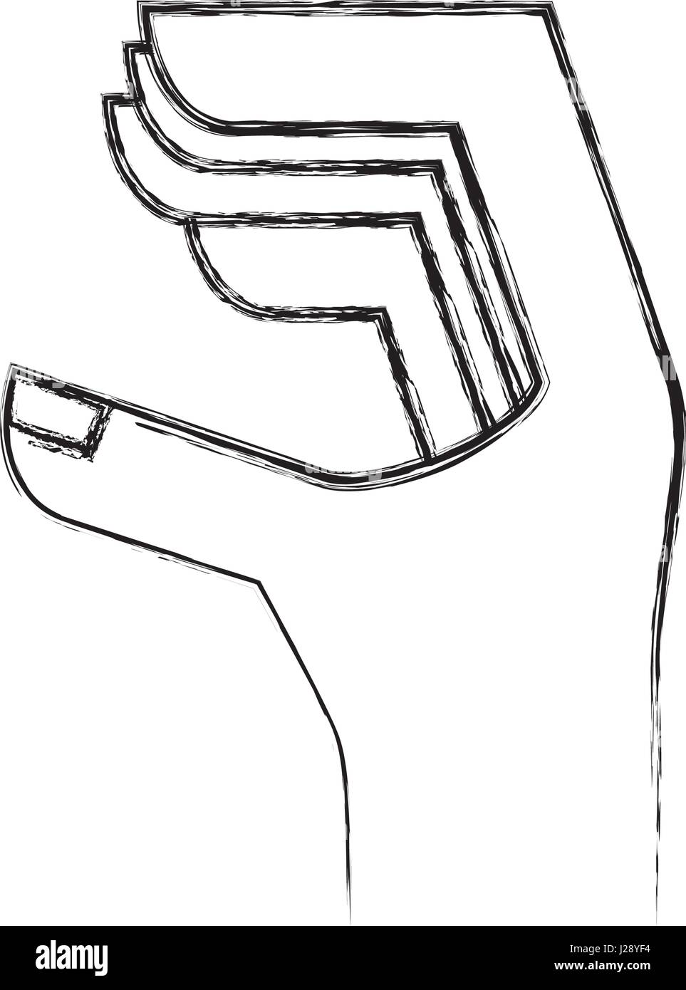 hand human language icon Stock Vector Image & Art - Alamy