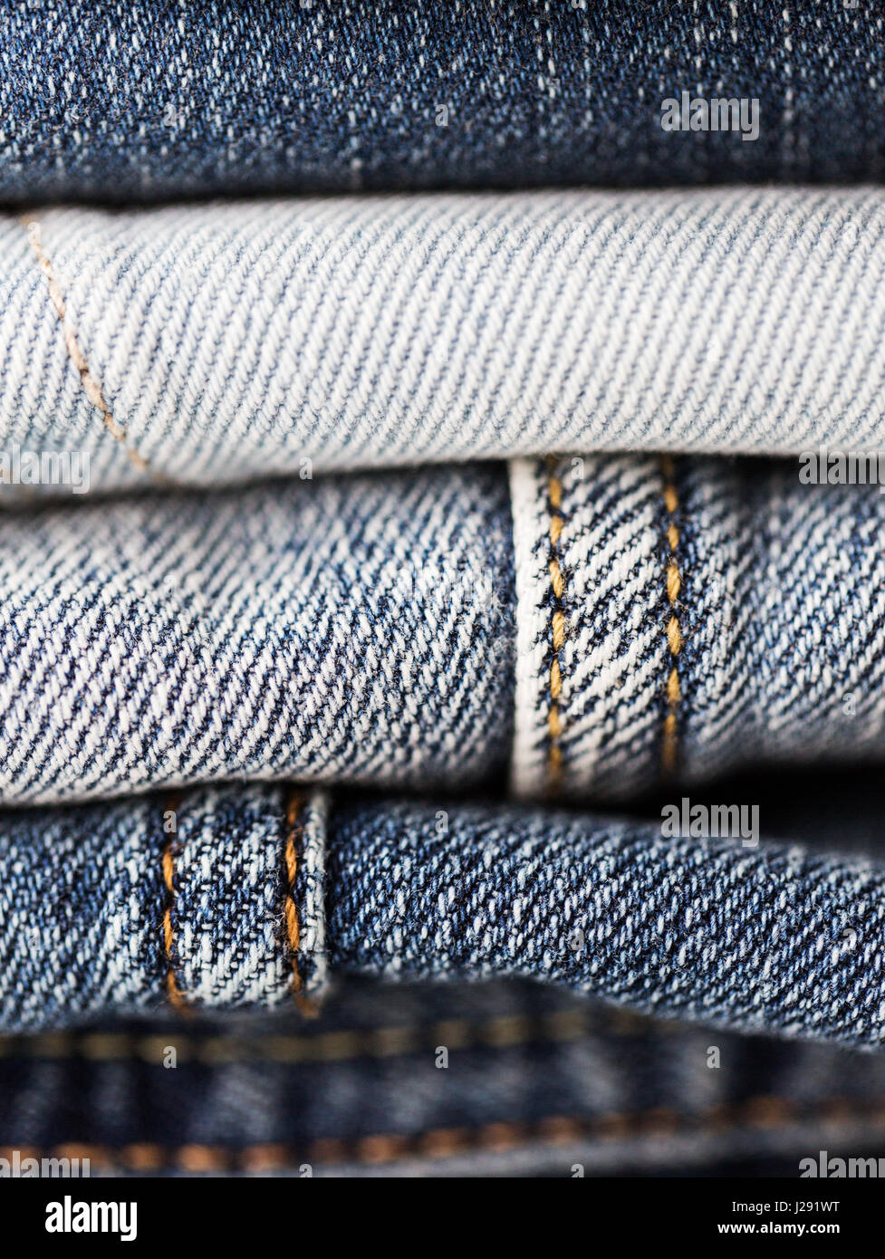 Jeans pile hi-res stock photography and images - Alamy